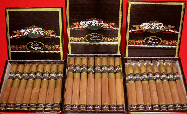 El Taino Cigar Perfection...Connecticut and Brazilian Wrappers: Factory ...